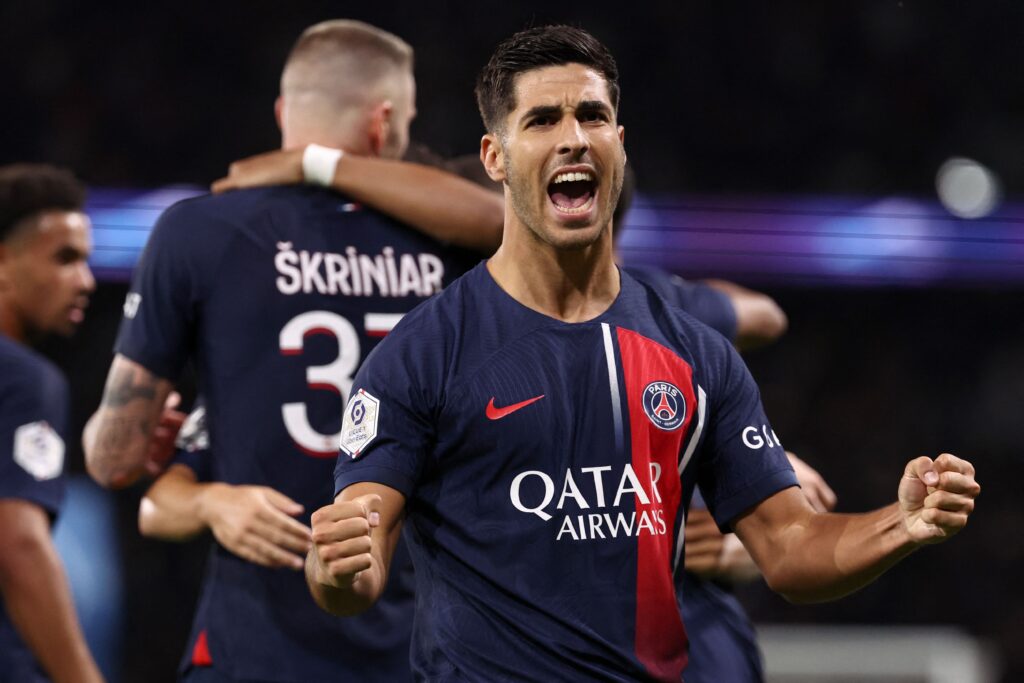 Regreso estelar: Marco Asensio revoluciona el ataque del PSG